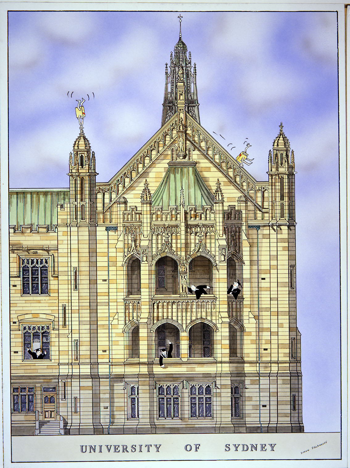McLaurin Hall- University of Sydney - Simon Fieldhouse
